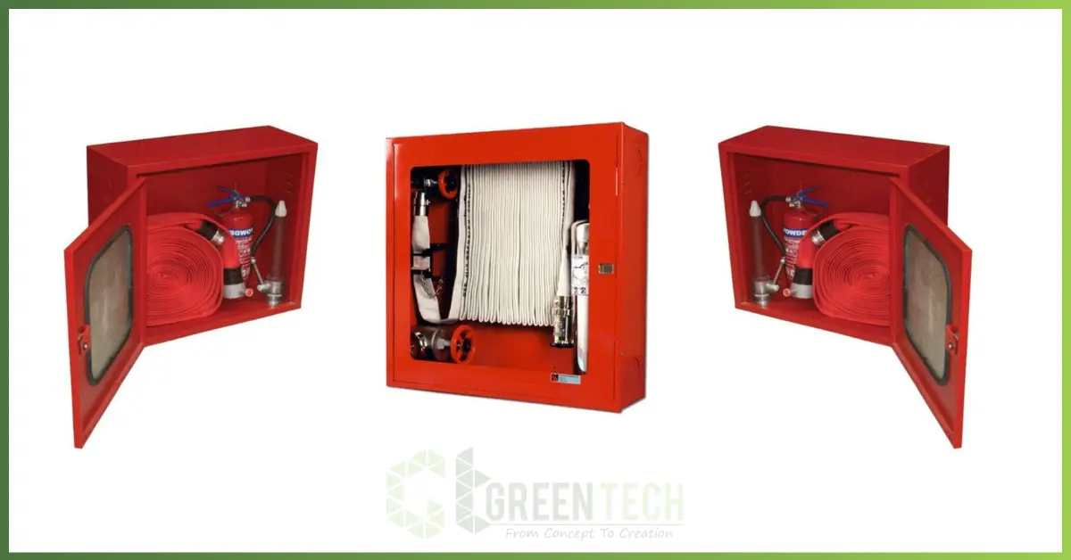 Durable Fire Hose Pipe with Cabinet | Secure & Reliable