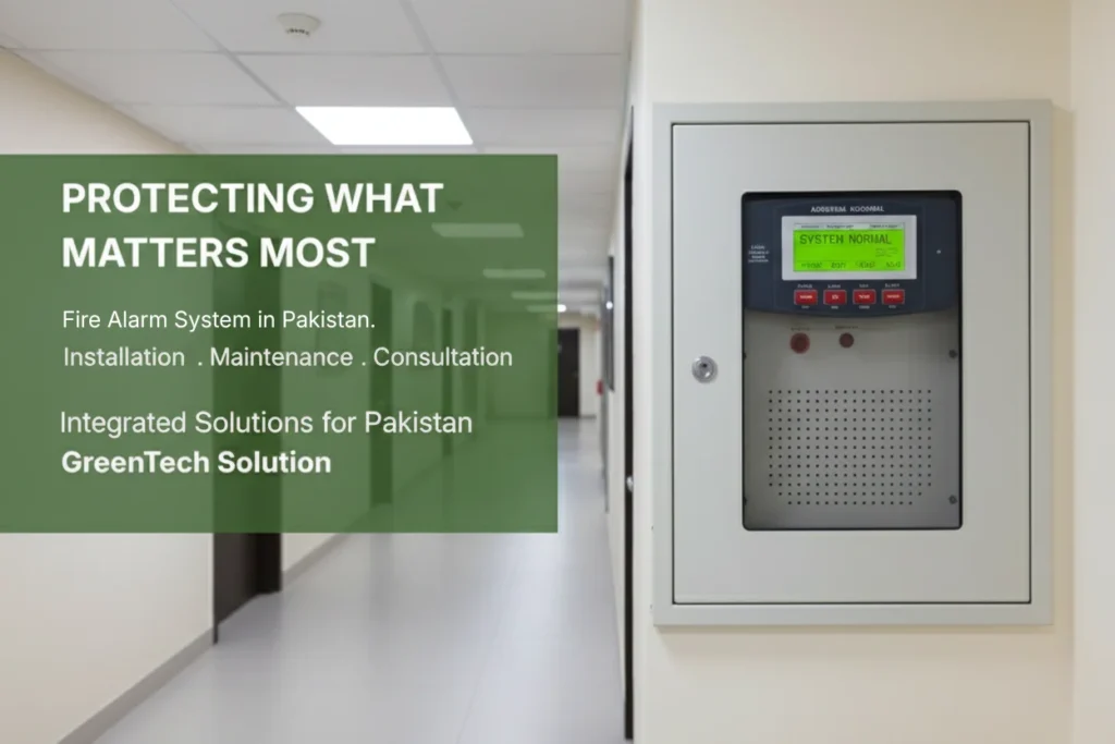 Fire Alarm System in Pakistan Service | GreenTech